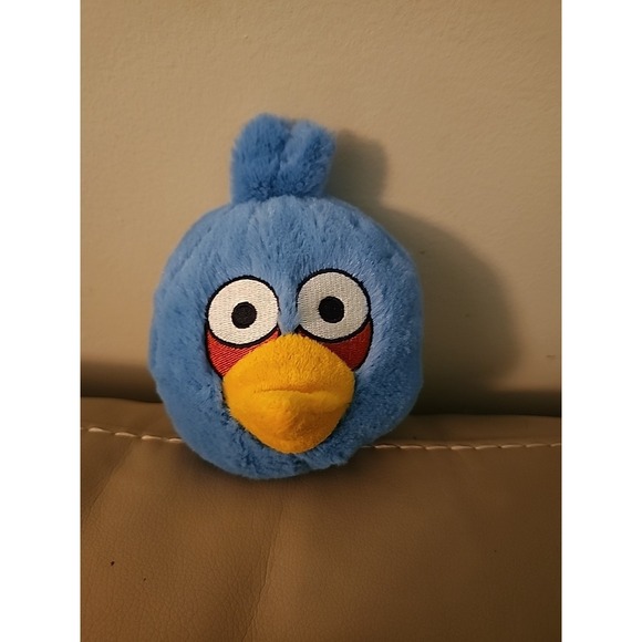 Commonwealth | Toys | Angry Birds Blue Bird Jim Jay 5 Plush Toy 20 ...